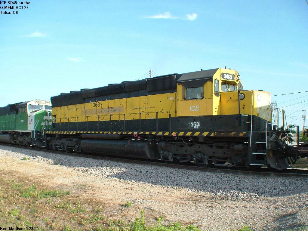 Ex-NYSW SD45 in Tulsa, OK